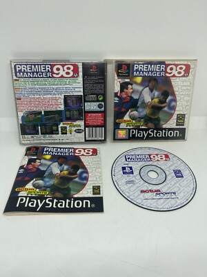 Premier Manager 98 für Playstation 1 / PS1 | eBay