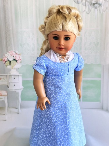 Parlor Dress Historical Regency Style American Girl & 18" Dolls | eBay