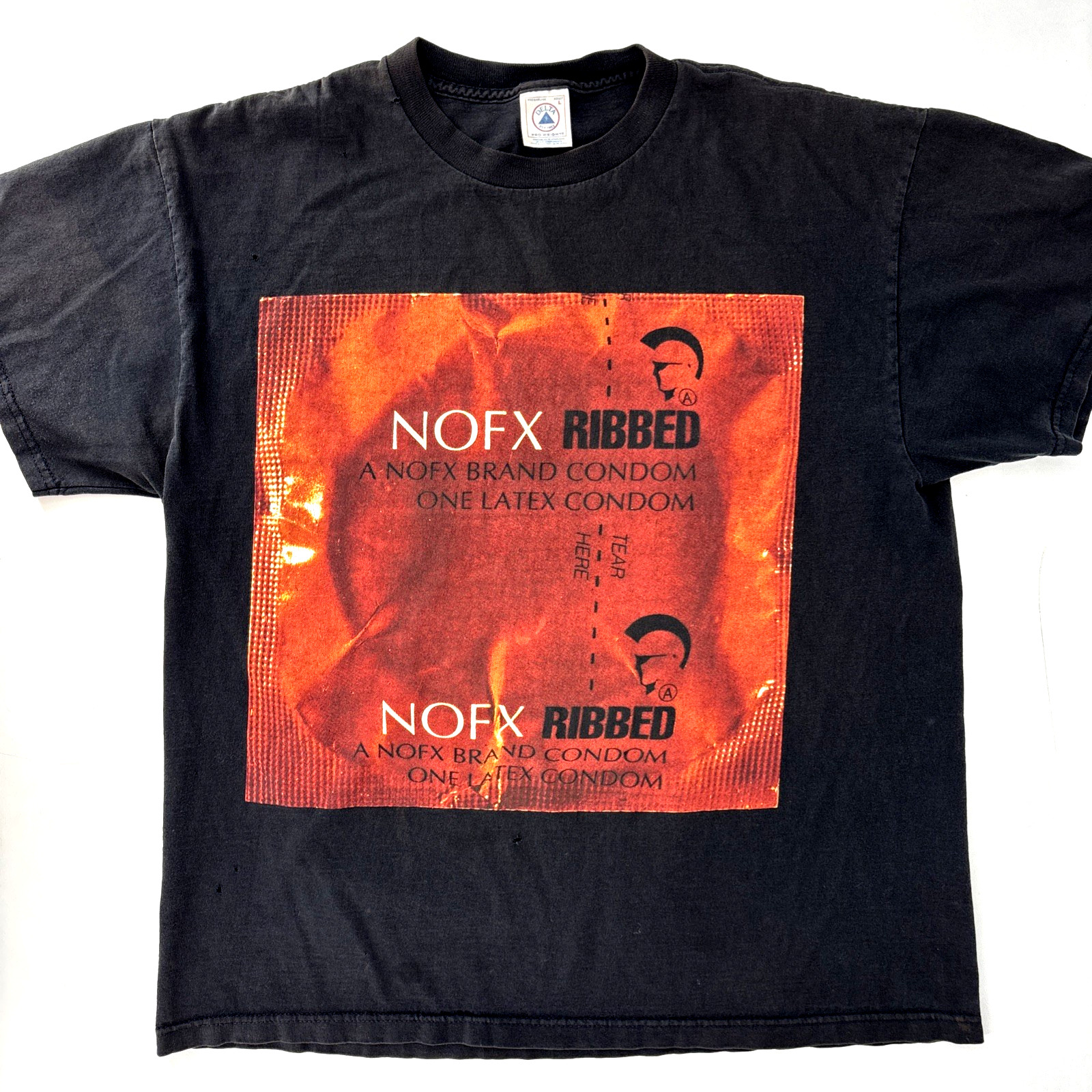 NOFX Ribbed Vintage 90s Epitaph Records Punk T Shirt … - Gem