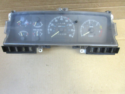 87 88 89 90 91 Ford F250 F-250 Speedometer Instrument Cluster 58K Miles ...