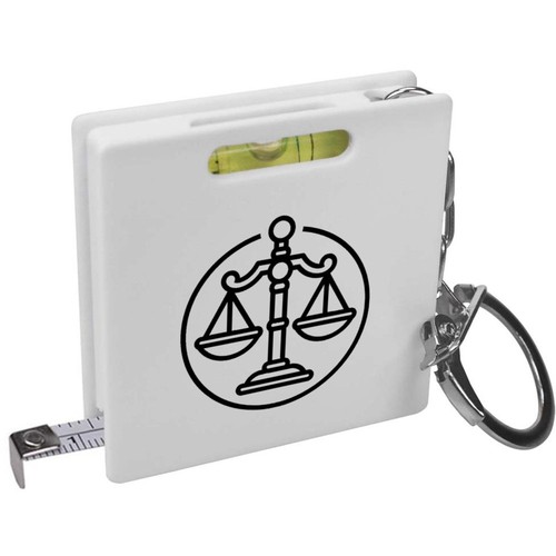 'Libra Scales' Keyring Tape Measure / Spirit Level Tool (KM00037403) | eBay