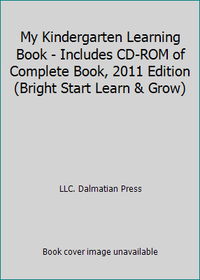 My Kindergarten Learning Book - Includes CD-ROM of Complete Book, 2011 ...