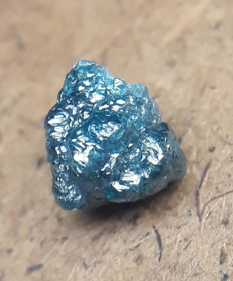 RARE 1.35 Ct Natural Rough Diamond Sky Blue Diamond Raw Diamond Uncut ...