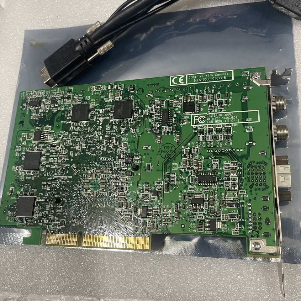 RARE ATI ALL IN WONDER AIW 9600 XT 128MB AGP Video Capture Card FOR ...