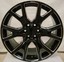 26 Chevy Replica Wheels Black Milled Rims Fit Yukon Sierra Tahoe ...