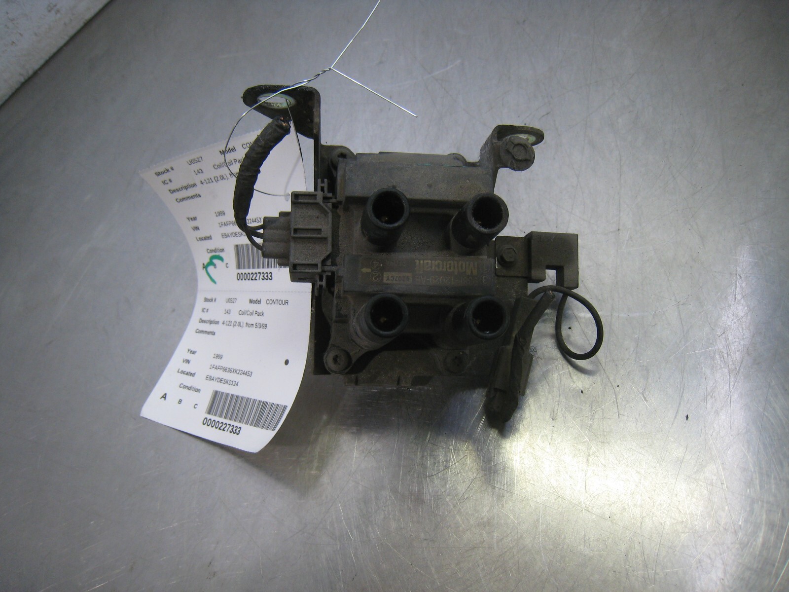 99 CONTOUR Coil Coil Pack 4-121 (2.0L), from 5/3/99 OEM | eBay