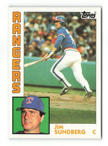 1984 Topps Jim Sundberg #779 Texas Rangers Baseball Card | eBay
