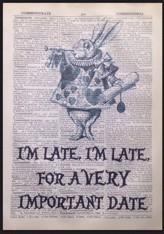 Alice In Wonderland White Rabbit Quotes