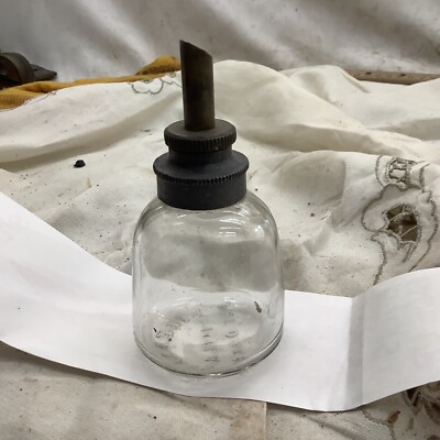 RARE LONERGAN'S PAT.OILERS PHILA EMB GLASS EARLY GAS ENGINE OILER W ...