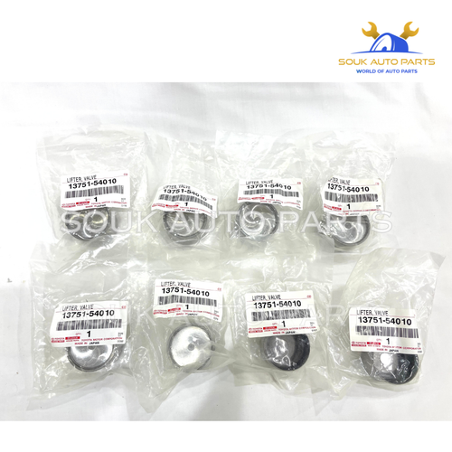 13751-54010 Genuine Toyota LIFTER, VALVE (Set of 8 Pcs) | eBay