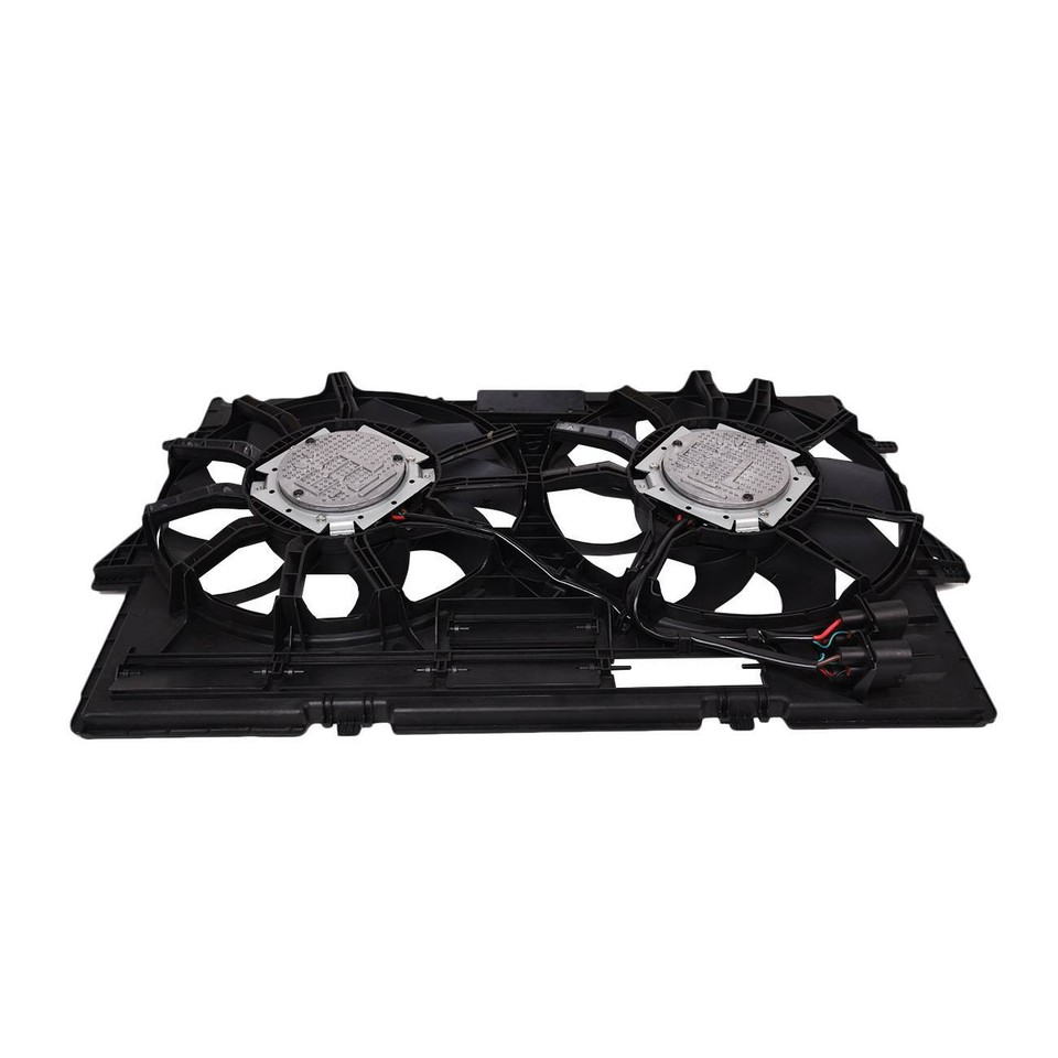 Radiator Cooling Fan Assembly Fits Porsche Macan 2.9L 3.0L 3.6L 15-22 ...