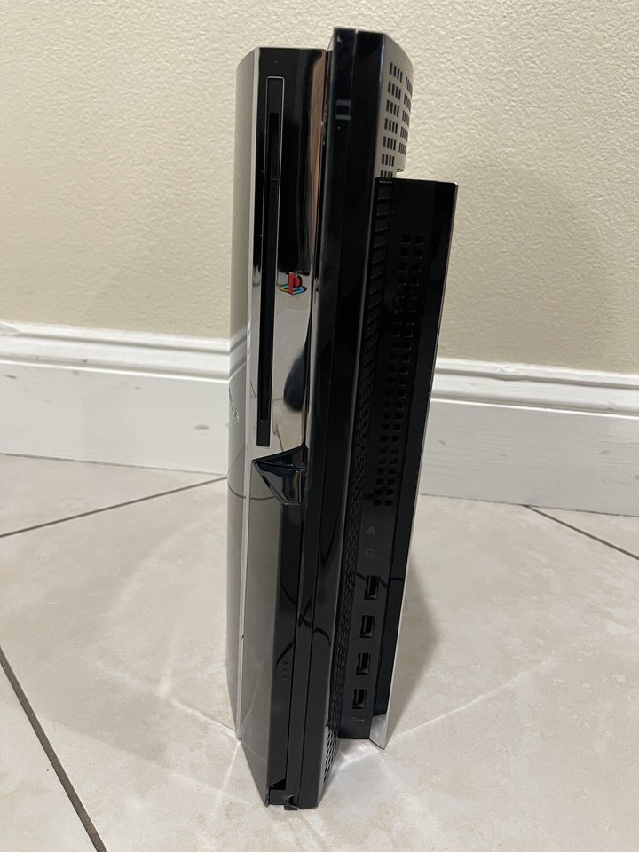 Sony PlayStation 3 Fat PS3 60GB Backwards Compatible Console System ...