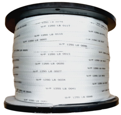 1/2" x 5000' Electrical Pull Tape 1250 lb Tensile Strength Flat Rope ...
