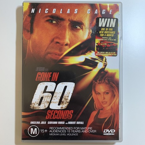 Gone in 60 Seconds (DVD, 2000) Nicolas Cage, Region 4, Free Postage | eBay