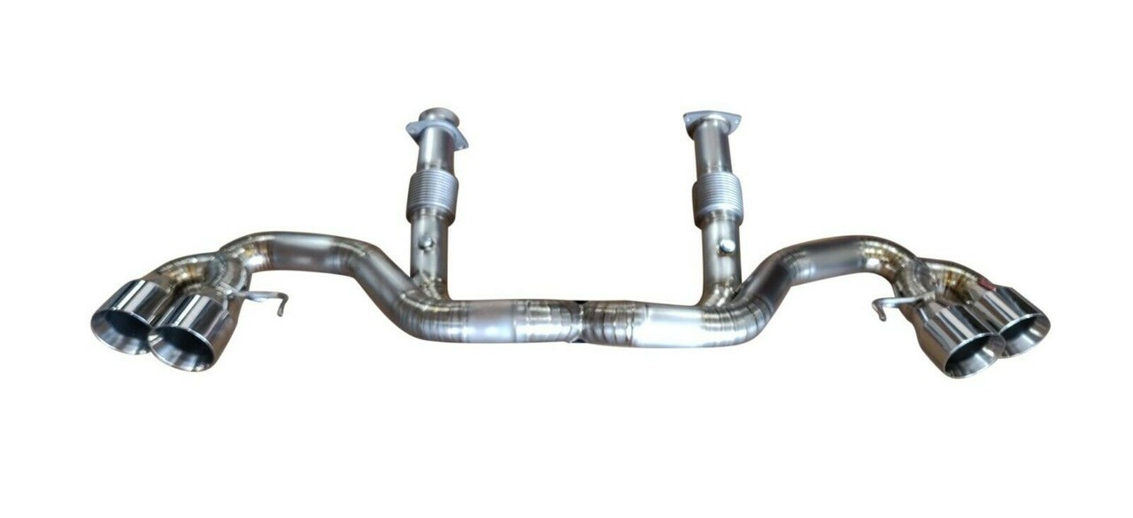 Chevrolet Corvette C8 6.2L 20-24 TOP SPEED PRO-1 Titanium X-Pipe ...