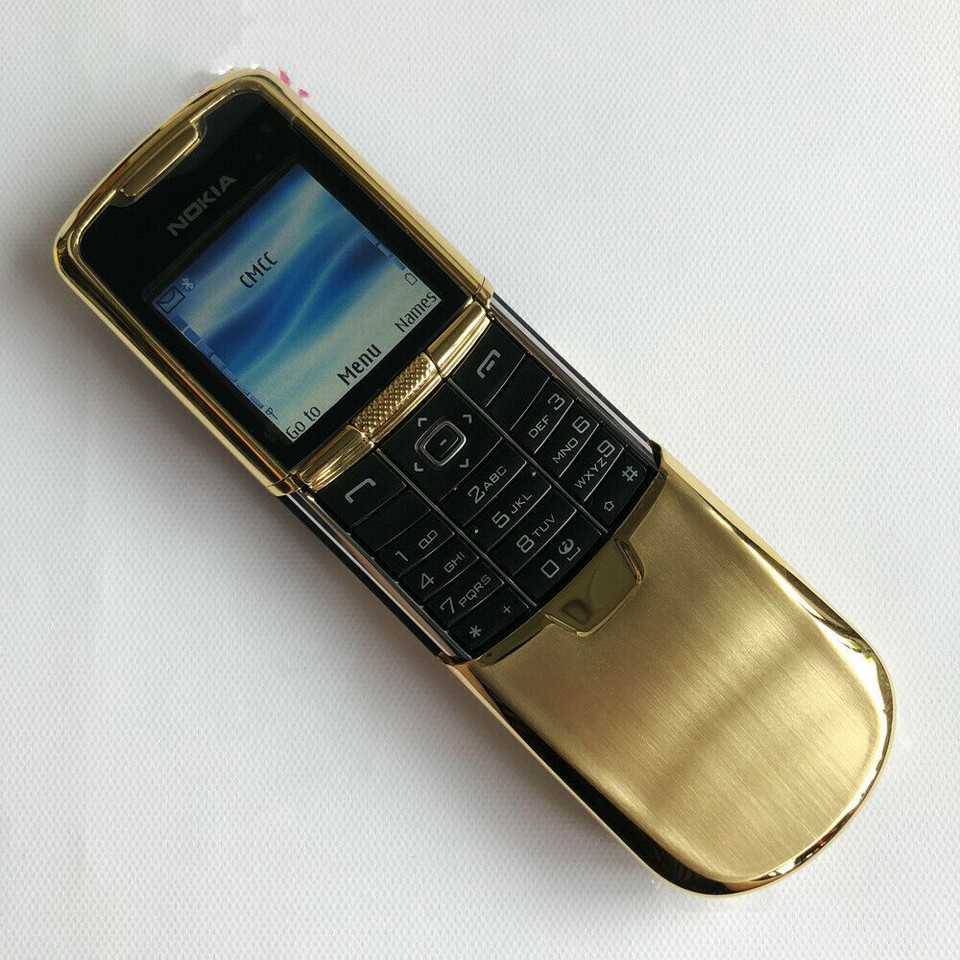 Nokia 8800 Classic Mobile Phone Unlocked GSM FM Radio Bluetooth MP3 ...