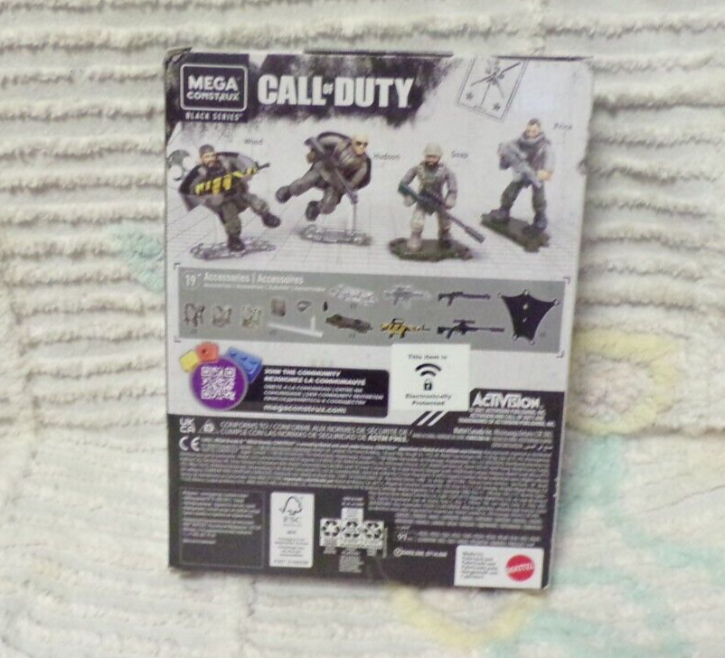NEW MEGA CONSTRUX CALL OF DUTY BATTLE ROYALE AIR DROP BLACK SERIES 91 ...