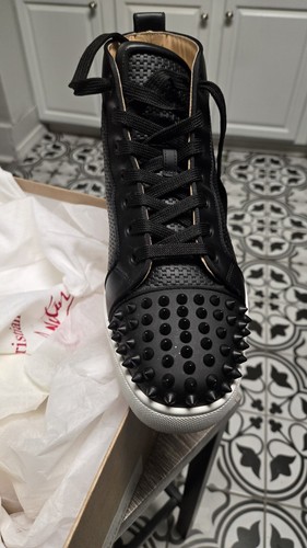 Christian Louboutin LOU SPIKES 2 FLAT LO | eBay