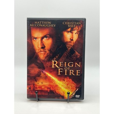 Reign of Fire DVD Movie Christian Bale Matthew McConaughey Action Sci ...