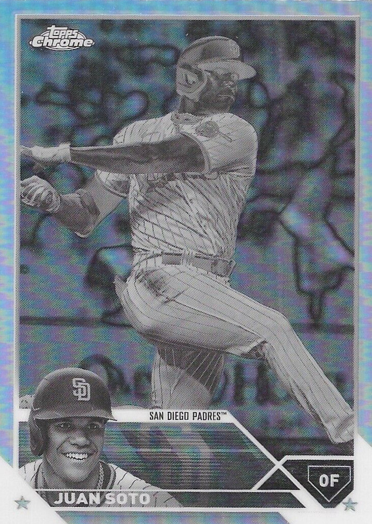 2023 Topps Chrome - Negative Refractor #100 Juan Soto for sale online ...