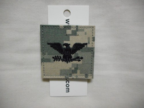 ACU DIGITAL UNIFORM OFFICER RANK WITH FASTENER | eBay