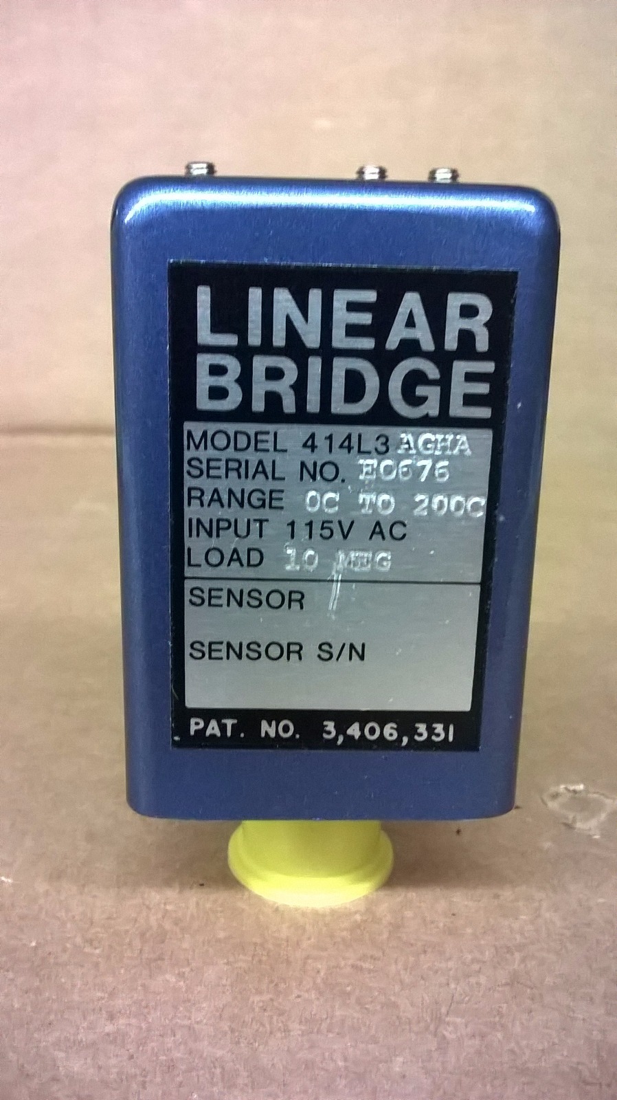Rosemount Linear Bridge Model: 414L3AGHA | eBay