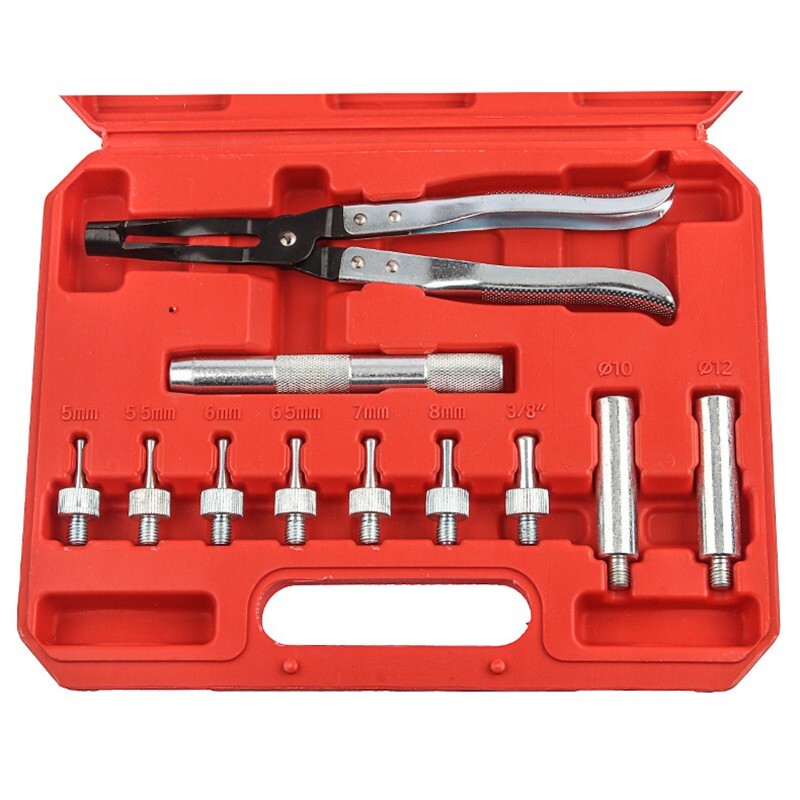 11Pc Valve Stem Seal Removal & Installer Tool Kit Remover Plier for Car ...