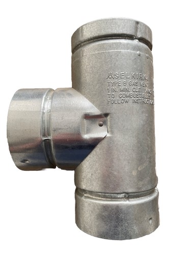 SELKIRK 4" B-Vent Gas Pipe Tee 53713125744| eBay