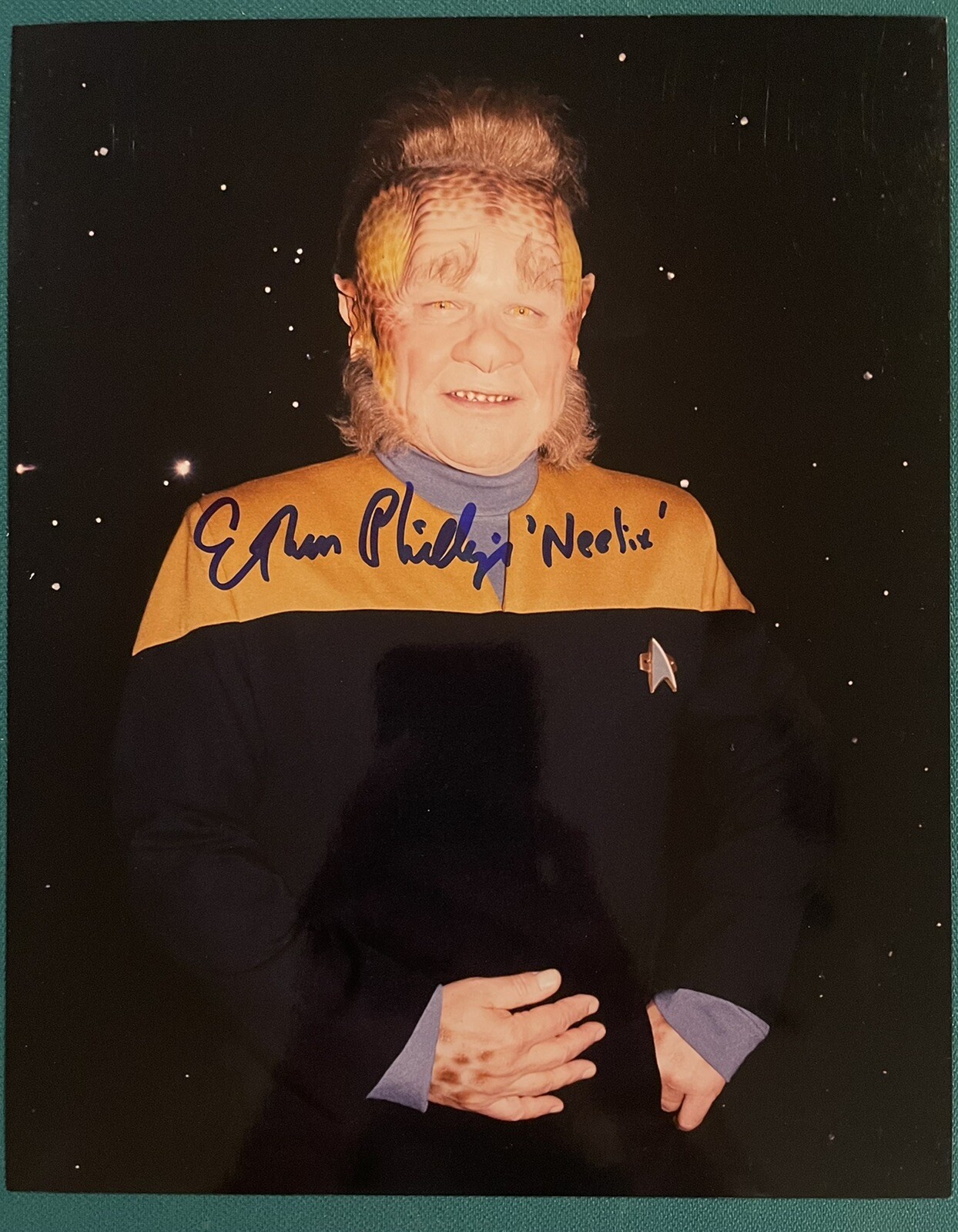 Ethan Phillips “Neelix” (Star Trek: Voyager) Signed/Autographed 8x10 Photo | eBay