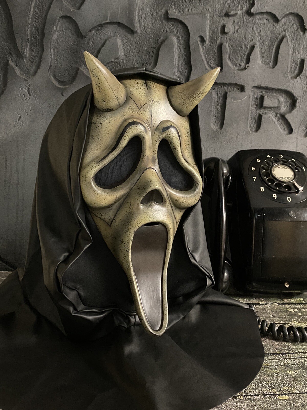 Ghostface The Grabber Mask The Black Phone Scream Mask Rehaul Horror ...