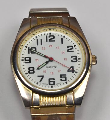 Puritan Quartz Wrist Watch PUR60487W with Stretch Band | eBay