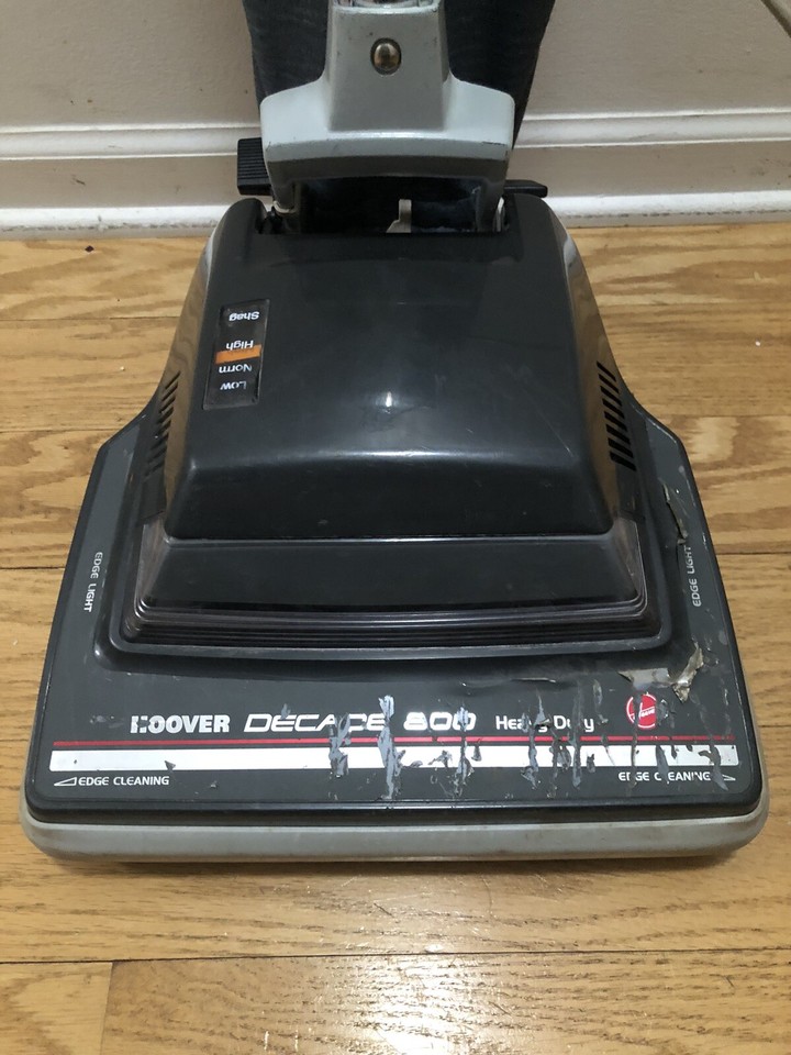 Vintage 1980's Hoover Decade 800 Gray Vacuum Model U4385 Fully Serviced ...