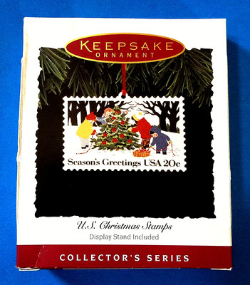 Hallmark "U.S. Postage Stamps" Ornament 1994 | eBay