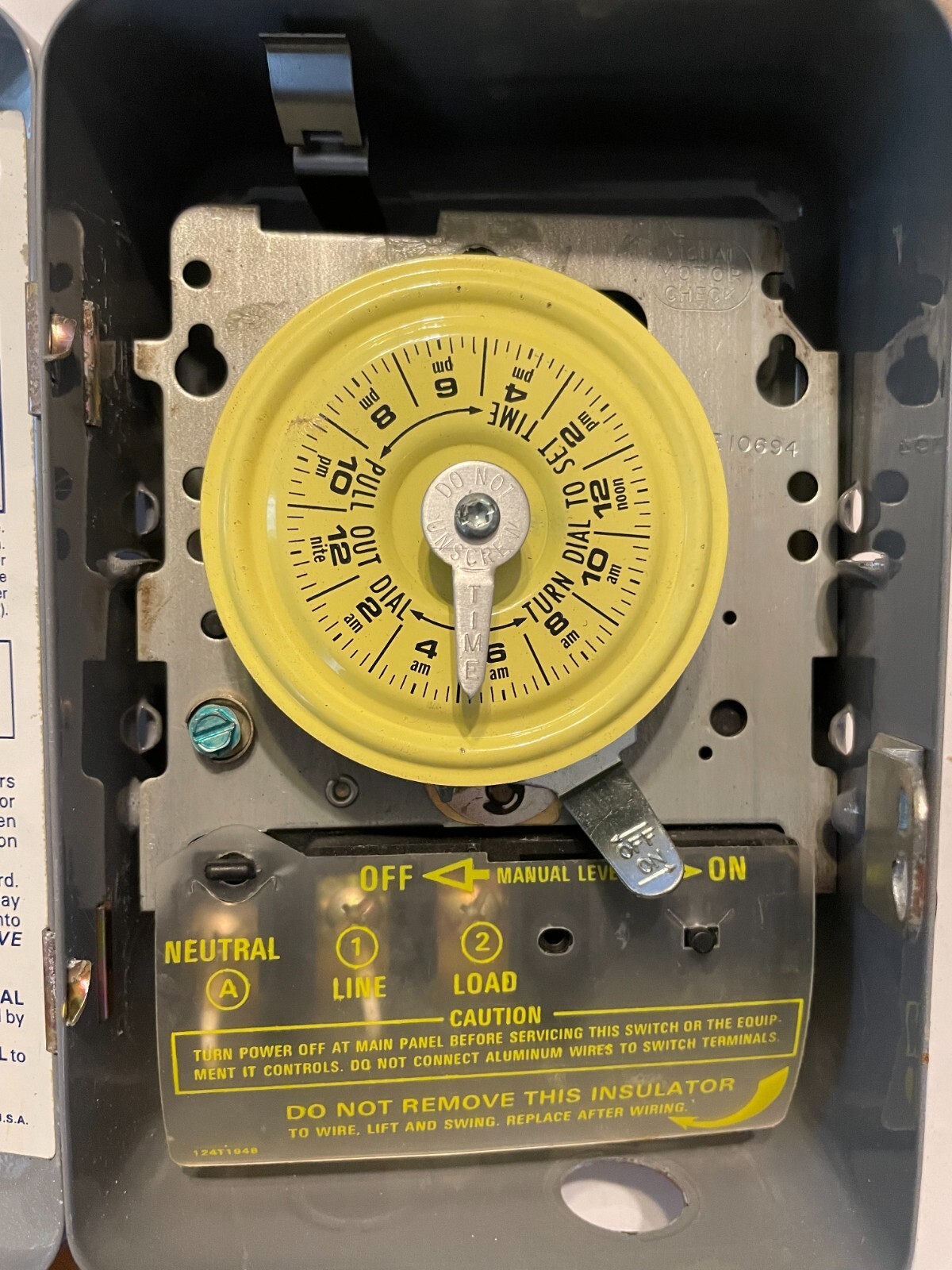 Intermatic 1101 120v 24-Hour Timer, DPST, | Grelly USA