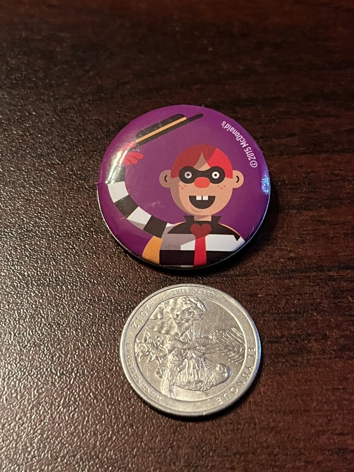 2015 McDonald’s Hamburglar Mascot Cartoon Design Fast Food Employee ...