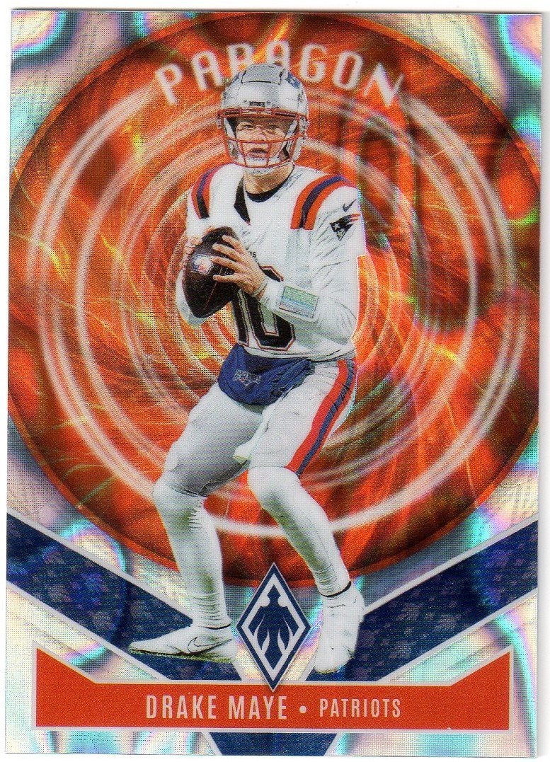 2025 Panini Phoenix - Paragon Drake Maye #7 Silver Lava /199 for sale ...