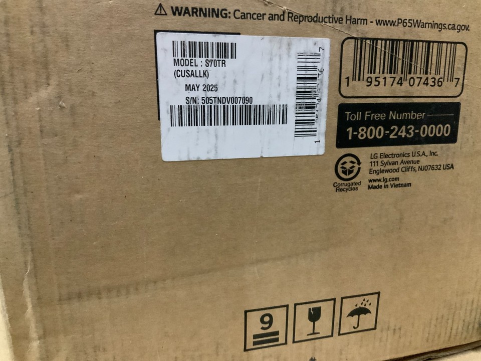 LG S70TR 5.1.1 Channel Home Theater Soundbar-Wireless Subwoofer "LOCAL ...