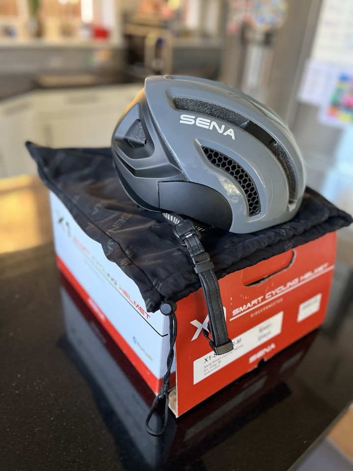 Sena X1 Smart Cycling Helmet Grey Medium Size New In Box | eBay UK