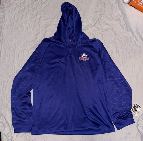 NEW Men's True Fan Texas Rangers Hooded Sweatshirt Hoodie 2 Button 2XL ...