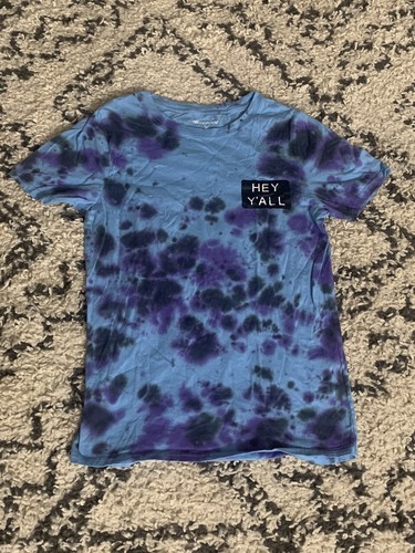 Addison Rae Shirt Unisex Merch “Hey Y’all“ Tie Dye Size S | eBay