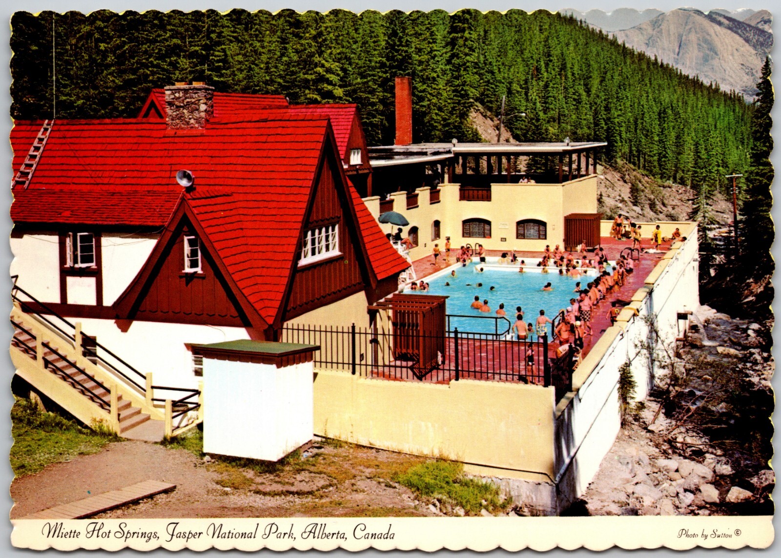 Miette Hot Springs Jasper National Park Alberta Canada 6 X 4 in ...