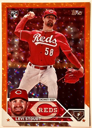 2023 Topps Update Series - Levi Stoudt #US149 Orange Foil /299 (RC) for ...