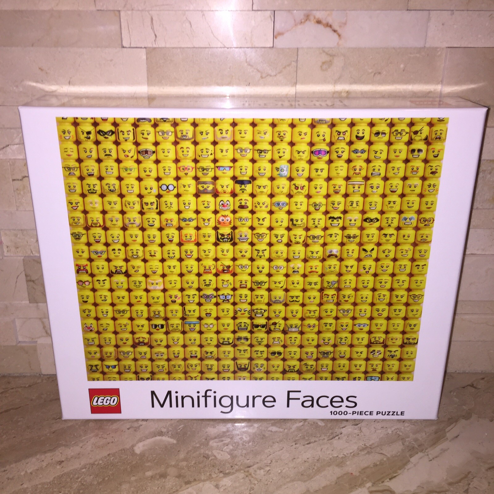 LEGO MINIFIGURE FACES 1000 PIECE JIGSAW PUZZLE | eBay