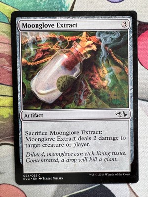 Moonglove Extract Non Foil Magic: The Gathering TCG MTG121 | eBay