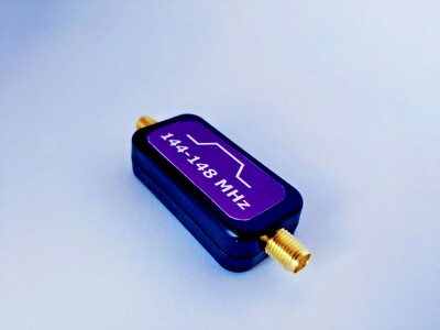 144 MHz RF Filter; 144-148 MHz; 144-146 MHz Bandpass filter for 2m band ...