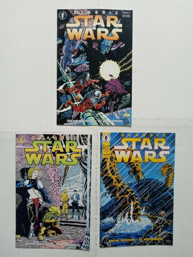 Classic Star Wars #6, 7, 13 (Dark Horse 1992) Archie Goodwin & Al ...