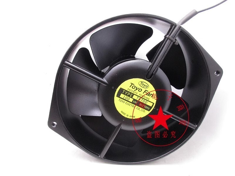 TOYOFAN TYPE T670D 100VAC 172*150*55MM All-metal High Temperature ...