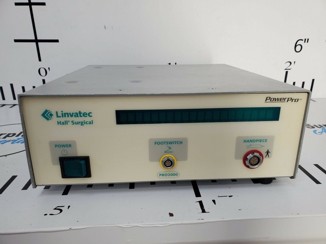 Linvatec Hall Power Pro 2000 Controller Console - PRO2000 for sale ...