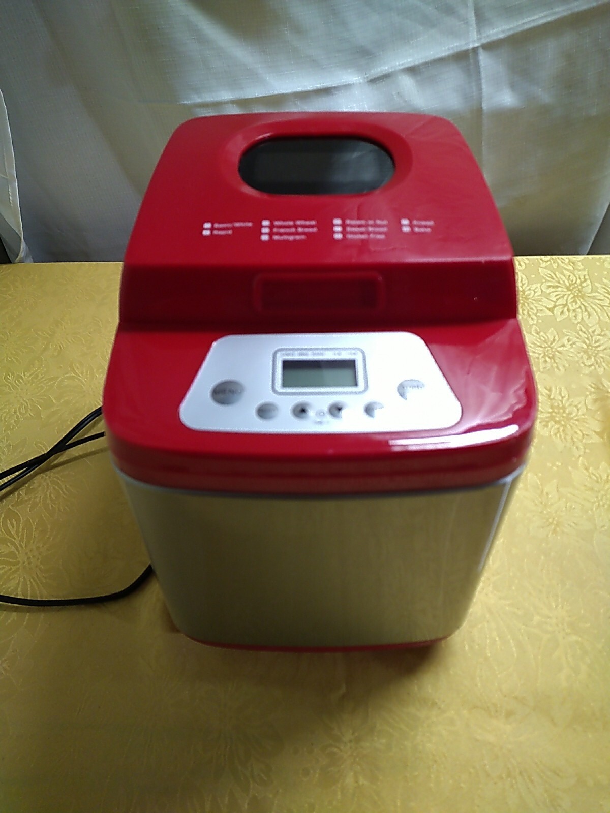 Cook's Essentials Bread Maker 1.5 lb Stainless Steel - Red | eBay