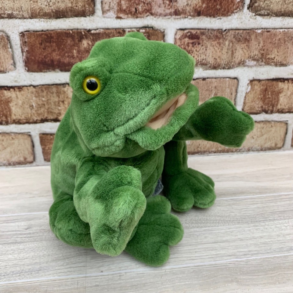 VTG Croaker Frog Hand Puppet Plush Toy Item | eBay